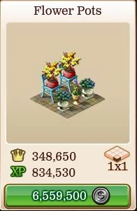 Flower Pots (Artifact) | Gardens of Time Wiki | Fandom