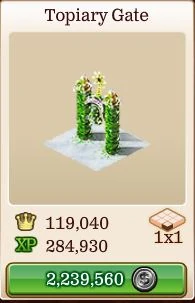 Topiary Gate (Artifact) | Gardens of Time Wiki | Fandom