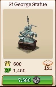 St George Statue (Artifact) | Gardens of Time Wiki | Fandom