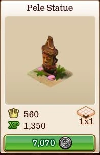 Pele Statue (Artifact) | Gardens of Time Wiki | Fandom