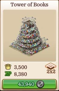 Tower of Books (Artifact) | Gardens of Time Wiki | Fandom