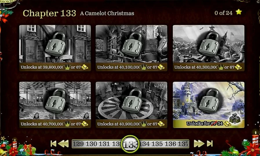 Ch. 133 - A Camelot Christmas | Gardens of Time Wiki | Fandom