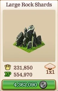 Large Rock Shards (Artifact) | Gardens of Time Wiki | Fandom