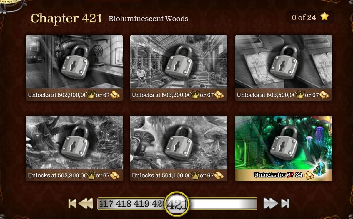 Ch. 421 - Bioluminescent Woods | Gardens of Time Wiki | Fandom