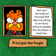 Principal Garfelf | Garfelf's Guide To A Great Wiki | Fandom