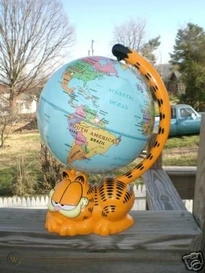 Garfield World Globe | Garfield Collectibles Wiki | Fandom