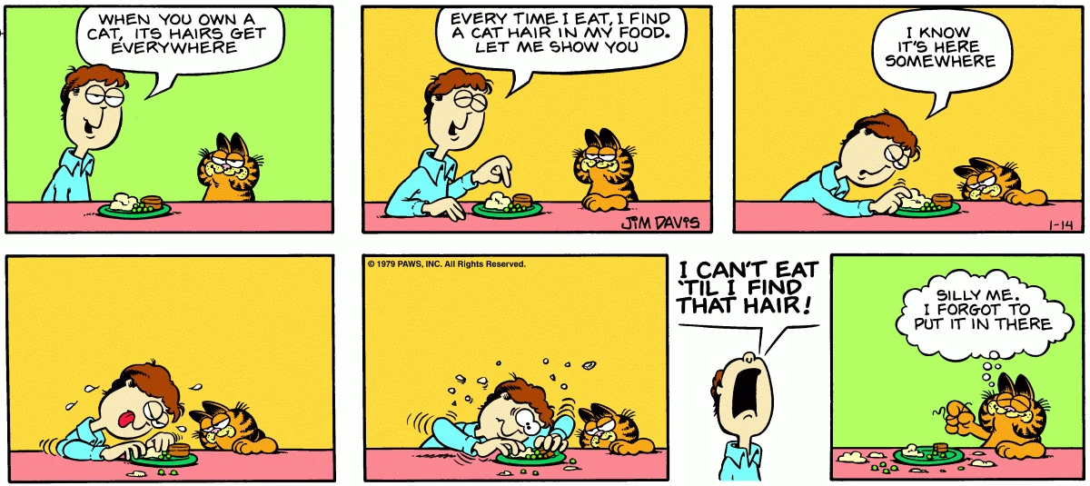 January 14 | Garfield Comic Strips Wiki | Fandom