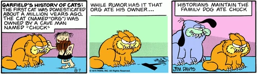 August 7 | Garfield Comic Strips Wiki | Fandom