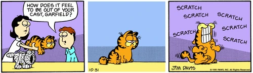 October 31 | Garfield Comic Strips Wiki | Fandom
