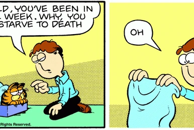 Garfield Comics Oide Dies