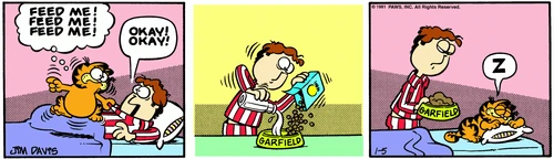 January 5 | Garfield Comic Strips Wiki | Fandom