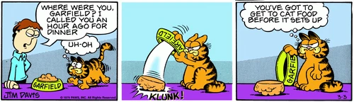 March 3 | Garfield Comic Strips Wiki | Fandom