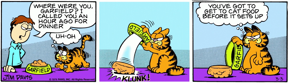 March 3 | Garfield Comic Strips Wiki | Fandom