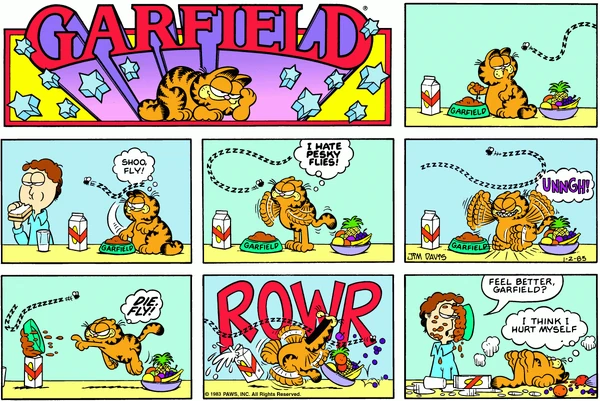 1983 | Garfield Comic Strips Wiki | Fandom