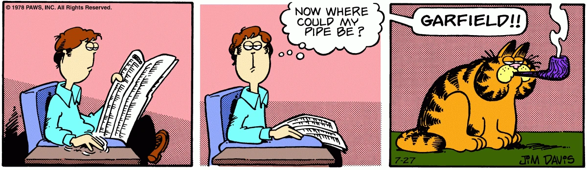 July 27 | Garfield Comic Strips Wiki | Fandom