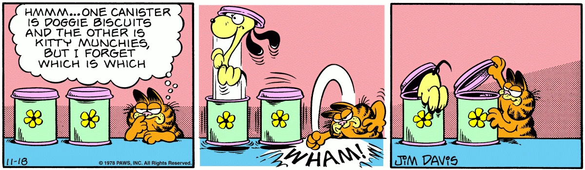 November 18 | Garfield Comic Strips Wiki | Fandom