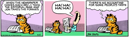 March 5 | Garfield Comic Strips Wiki | Fandom