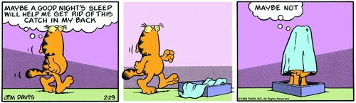 February 29 | Garfield Comic Strips Wiki | Fandom