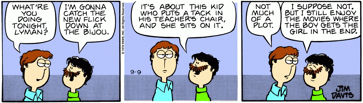 September 9 | Garfield Comic Strips Wiki | Fandom
