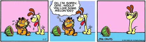 November 7 | Garfield Comic Strips Wiki | Fandom