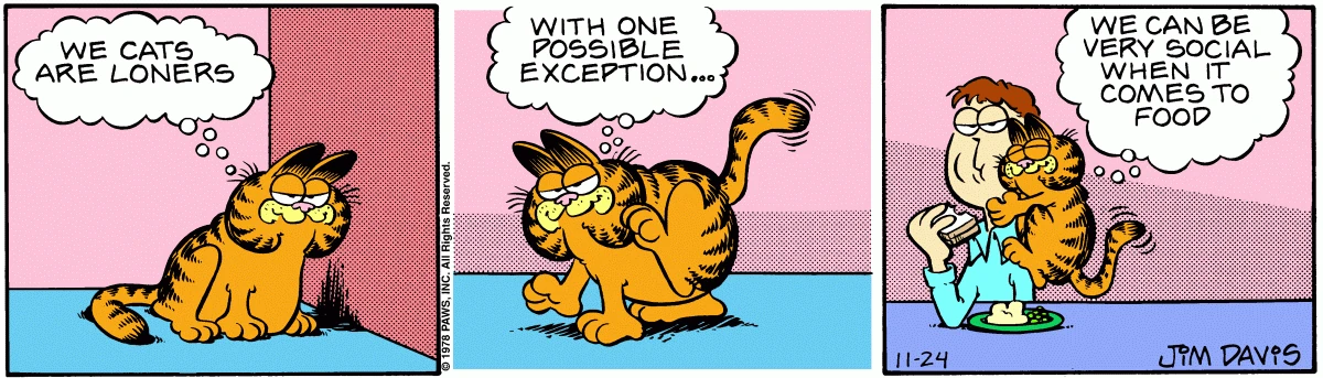 November 24 | Garfield Comic Strips Wiki | Fandom