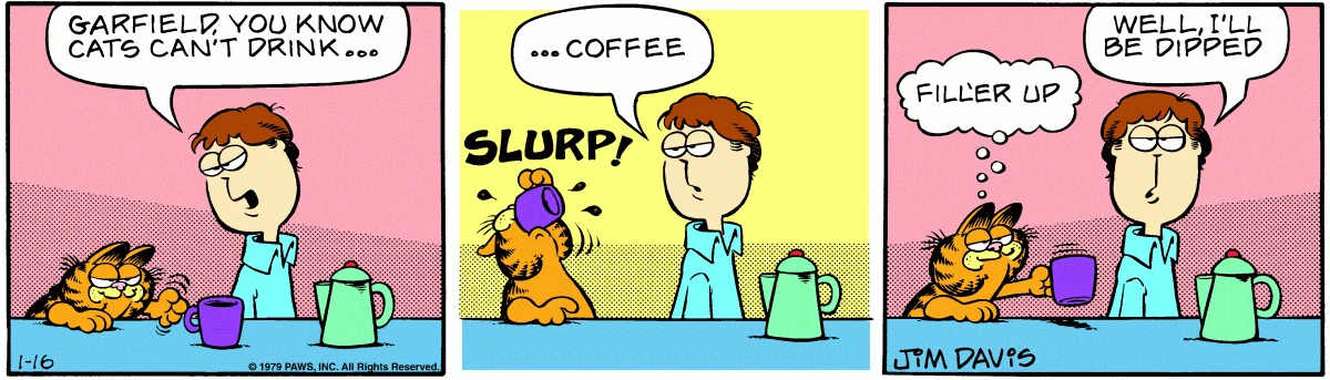 January 16 | Garfield Comic Strips Wiki | Fandom