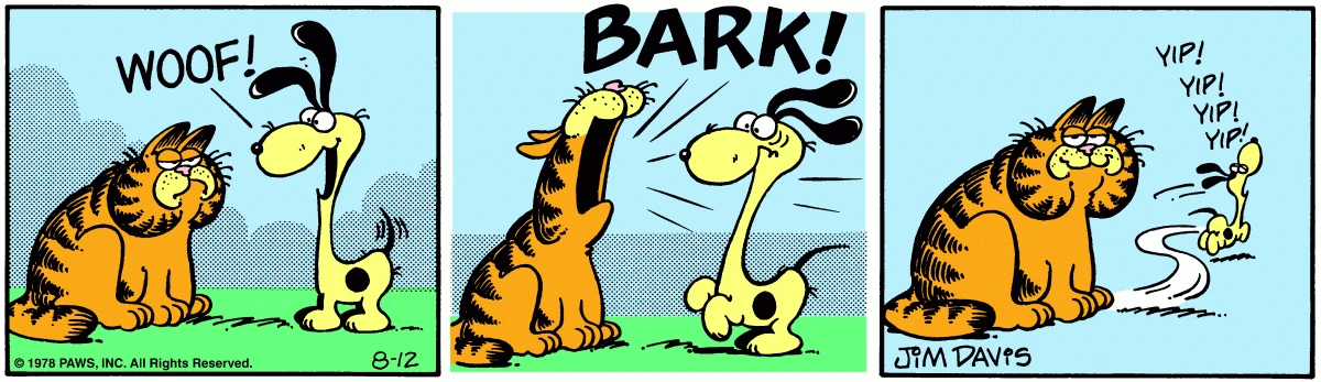 August 12 | Garfield Comic Strips Wiki | Fandom