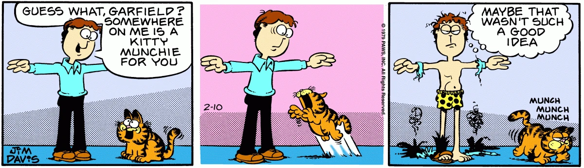 February 10 | Garfield Comic Strips Wiki | Fandom