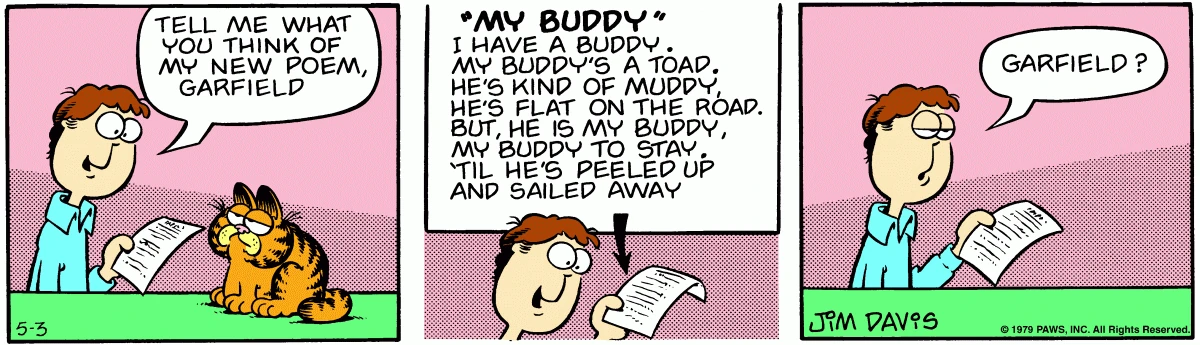 May 3 | Garfield Comic Strips Wiki | Fandom