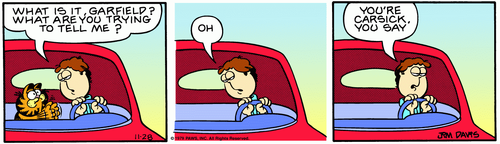 November 28 | Garfield Comic Strips Wiki | Fandom