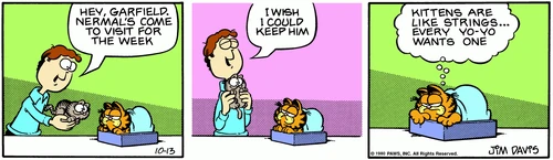 October 13 | Garfield Comic Strips Wiki | Fandom