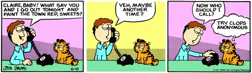 June 16 | Garfield Comic Strips Wiki | Fandom