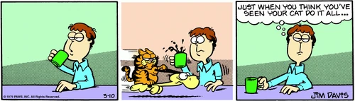 March 10 | Garfield Comic Strips Wiki | Fandom
