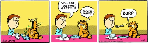 January 15 | Garfield Comic Strips Wiki | Fandom