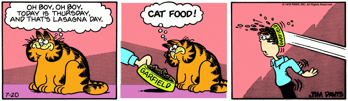 July 20 | Garfield Comic Strips Wiki | Fandom