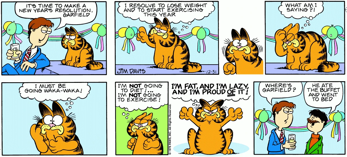 December 31 | Garfield Comic Strips Wiki | Fandom