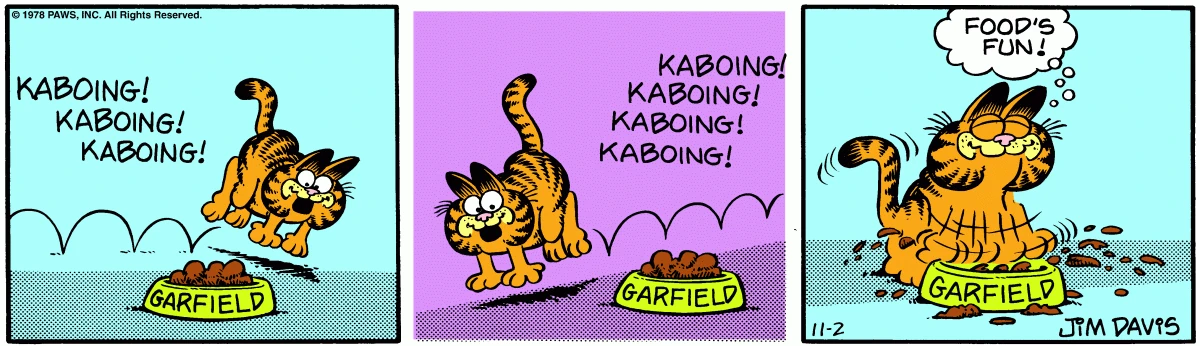 November 2 | Garfield Comic Strips Wiki | Fandom