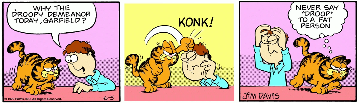 June 5 | Garfield Comic Strips Wiki | Fandom