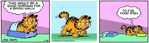 February 18 | Garfield Comic Strips Wiki | Fandom