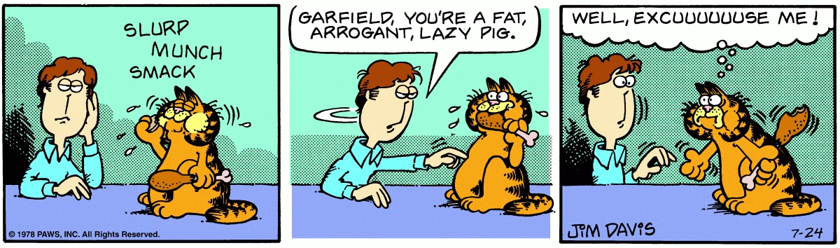 July 24 | Garfield Comic Strips Wiki | Fandom