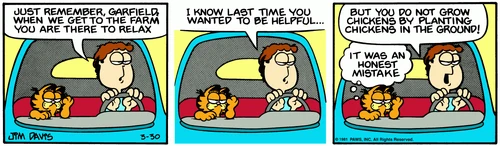 March 30 | Garfield Comic Strips Wiki | Fandom