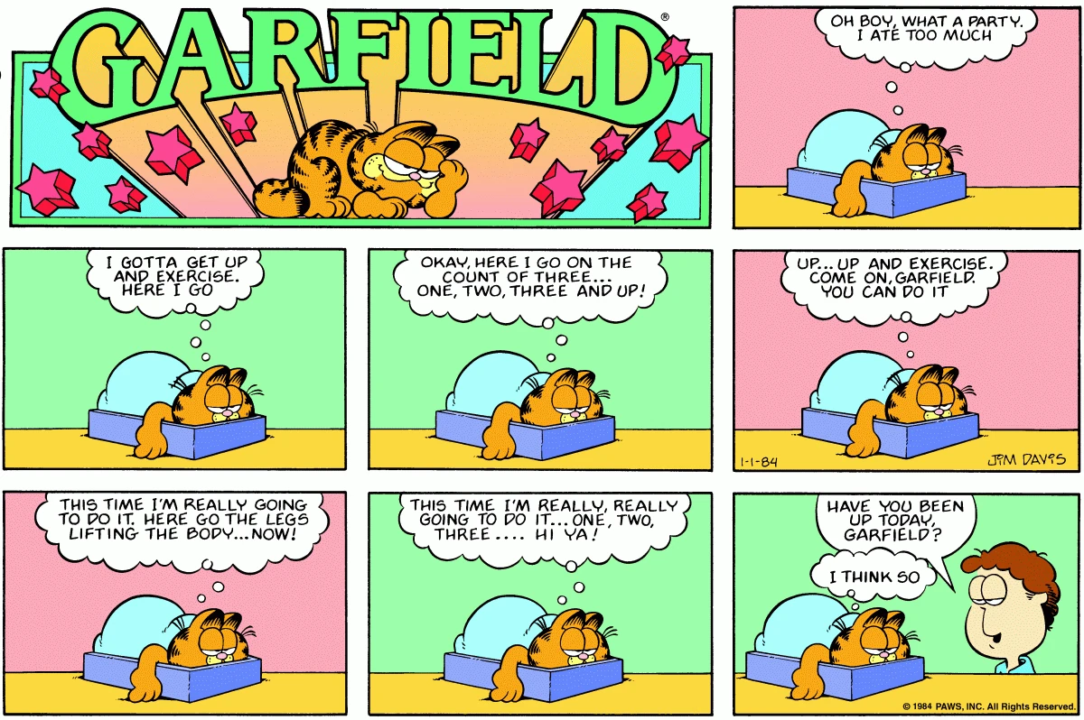 1984 | Garfield Comic Strips Wiki | Fandom