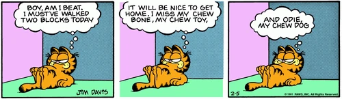 February 5 | Garfield Comic Strips Wiki | Fandom