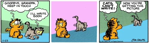 November 22 | Garfield Comic Strips Wiki | Fandom