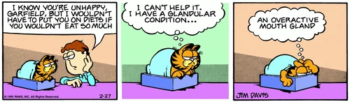 February 27 | Garfield Comic Strips Wiki | Fandom