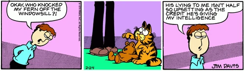 February 24 | Garfield Comic Strips Wiki | Fandom