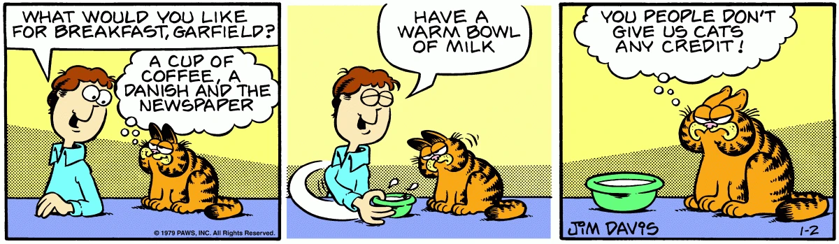 January 2 | Garfield Comic Strips Wiki | Fandom
