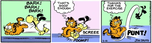 March 16 | Garfield Comic Strips Wiki | Fandom