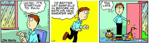 January 12 | Garfield Comic Strips Wiki | Fandom