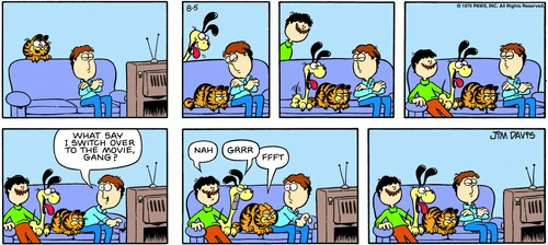 August 5 | Garfield Comic Strips Wiki | Fandom
